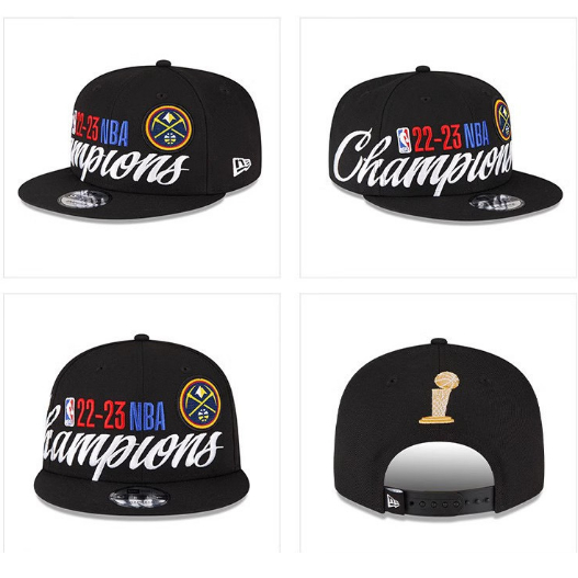 Nba2023 Gold Digging Team Championship Cap Basketball Cap Eastern ...