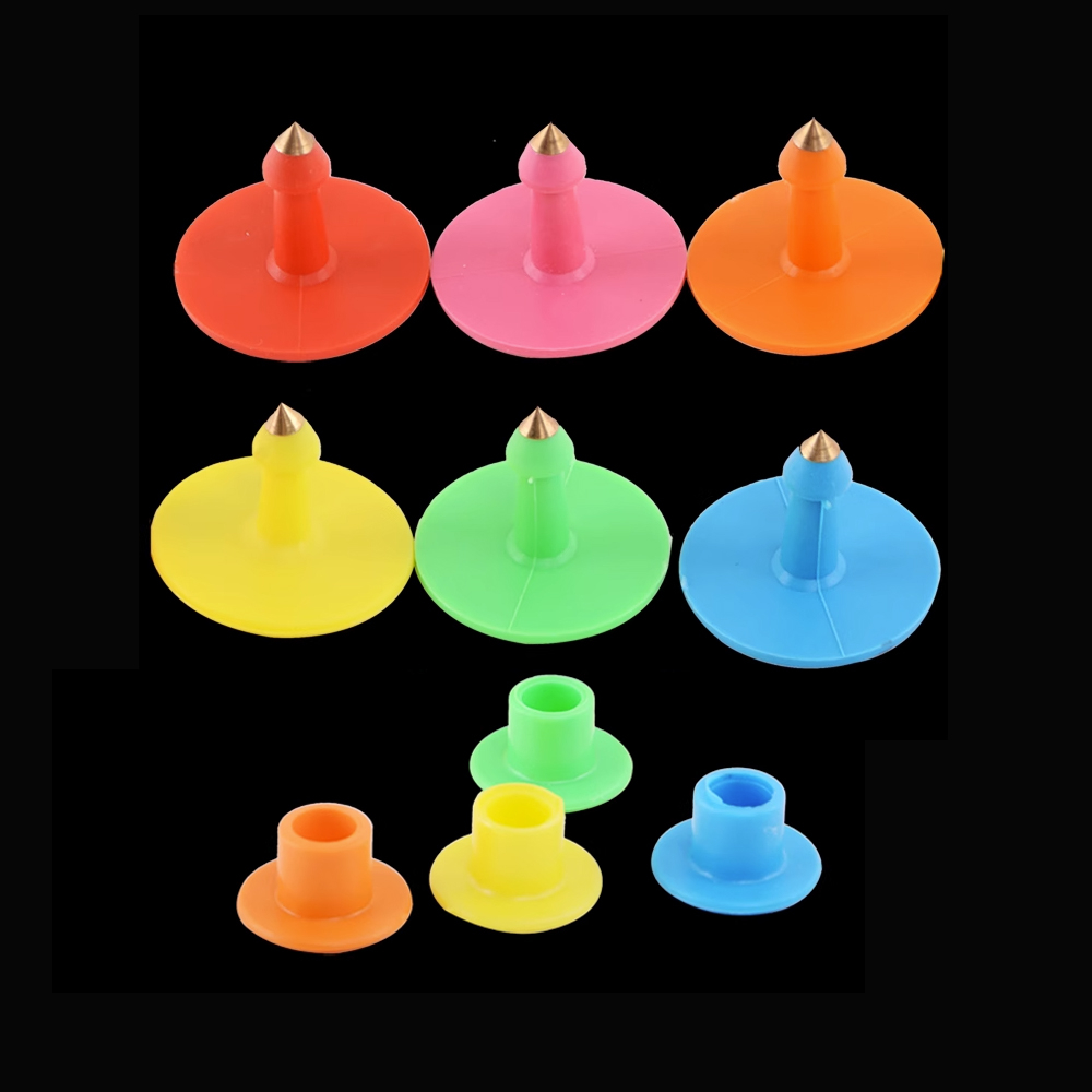 Sheep Numbered Ear Tag Pig Round Ear Tag Goat Livestock Animal Ear Tags ...