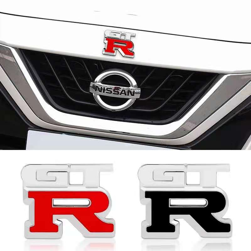 Car Sticker 3D Metal Sticker GTR Badge Emblem Decal For Nissan March ...