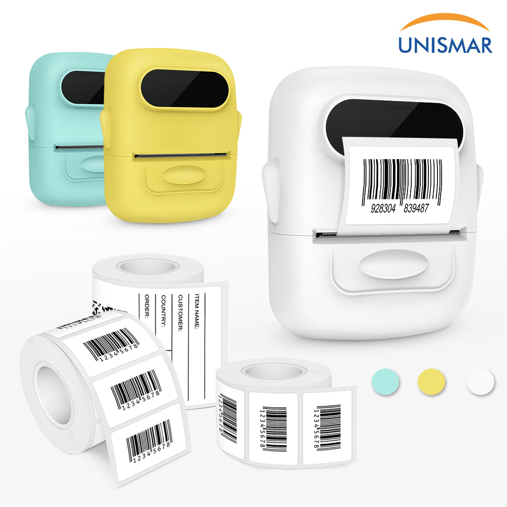 Marklife P50 Thermal Label Printer HD Mini Portable Bluetooth Wireless ...