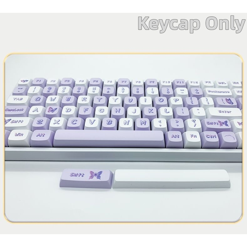 Fantasy Butterfly Keycaps 115 Keys XDA Profile PBT Heat Sublimation ...