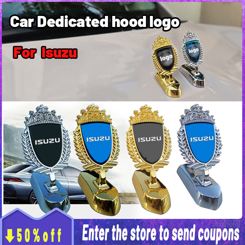 sale cod High quality Metal Car Front Hood Bonnet Sticker Angle Wings ...