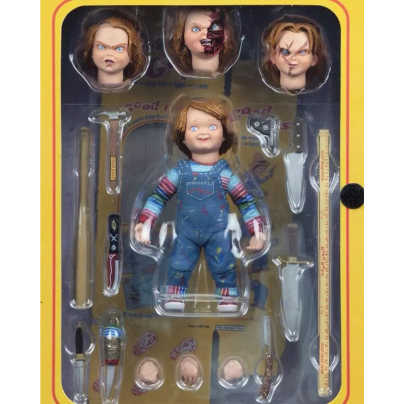 10cm NECA Good Guys Child's Play Chucky Sandy Jerry Julie Action Figure ...
