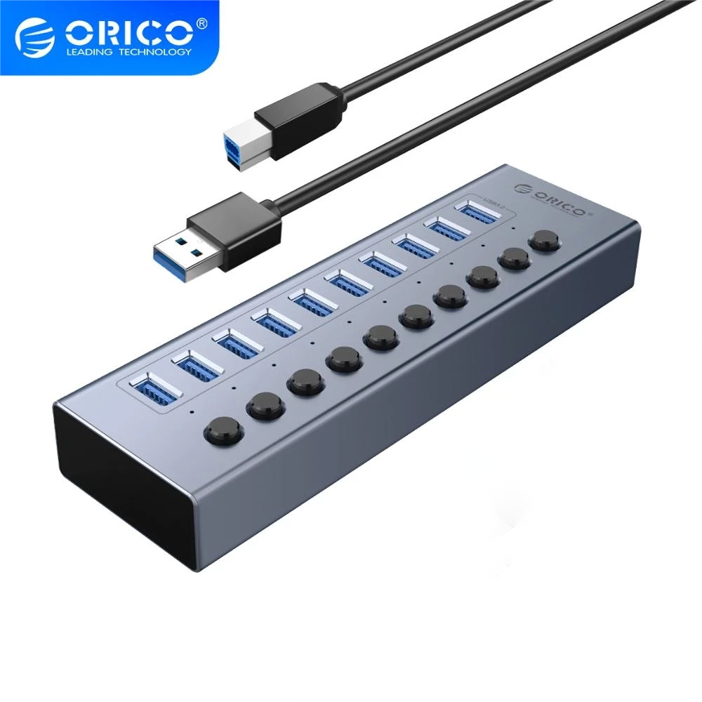 ORICO USB 3.0 HUB 5Gbps 7/10/13/16 Ports USB Extension for Laptop Desk ...