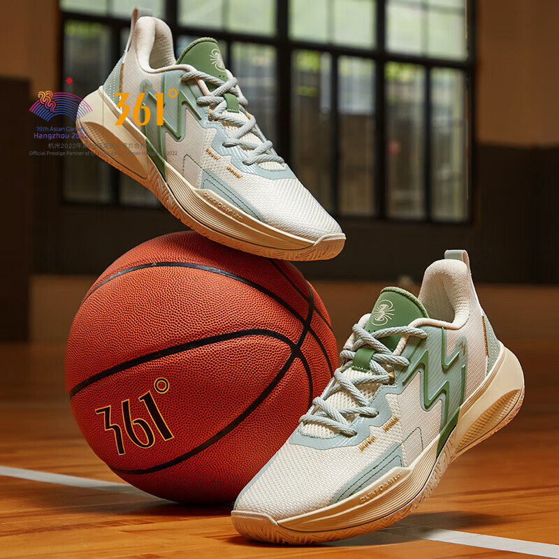 361 Degrees Big3 Team Men Basketball Shoes Wear-Resistant Non-Slip Breathable Training | Shopee ...