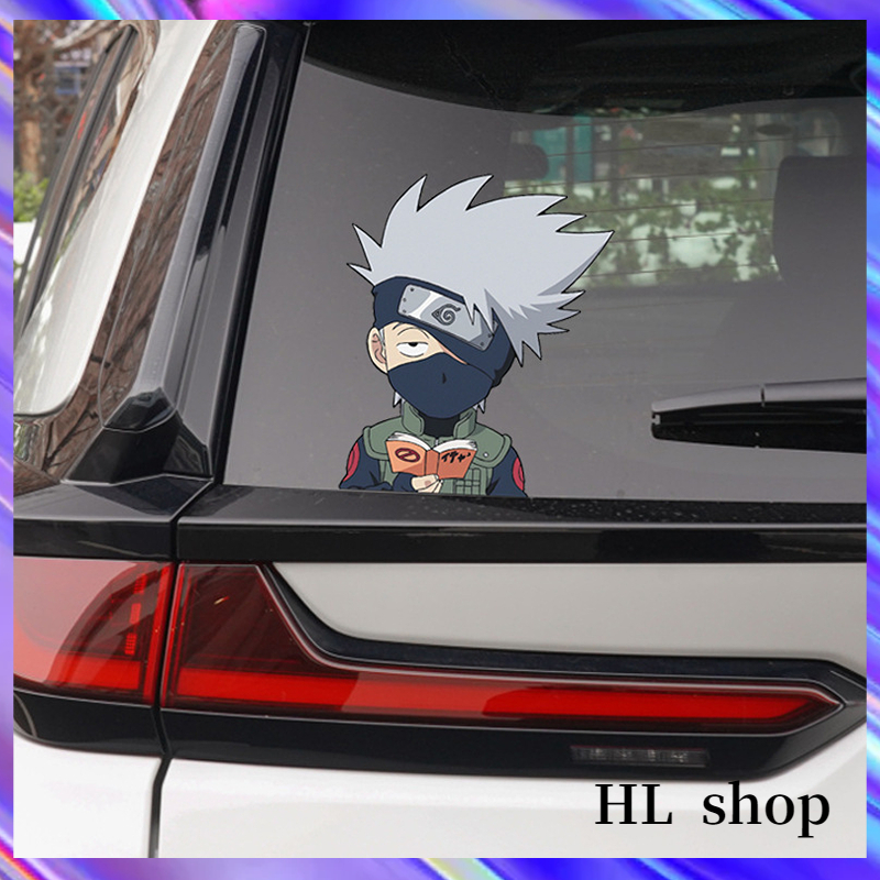 HL Anime Cartoon Sticker Naruto Animation Sticker Decoration Car Crash ...
