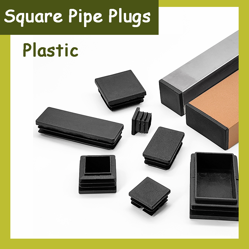 Square Pipe Plugs Plastic Plugs Rectangle Plastic Blanking End Cap Caps ...