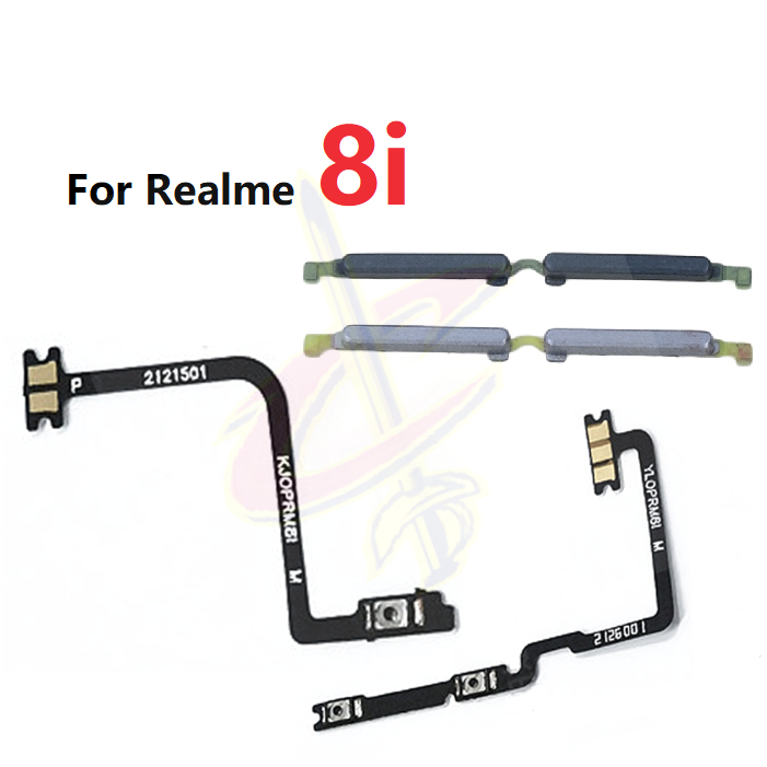 On off Power Button flex for realme 8i volume Button flex | Shopee ...