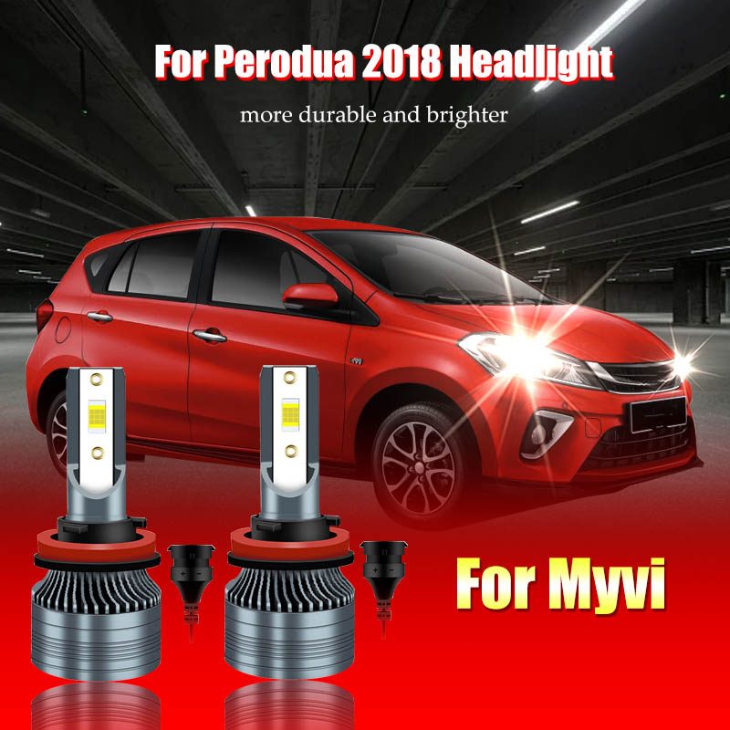 For Perodua Myvi Headlamp Light Bulb Bosch H11 HB3 12V 55W 2Pcs Low ...
