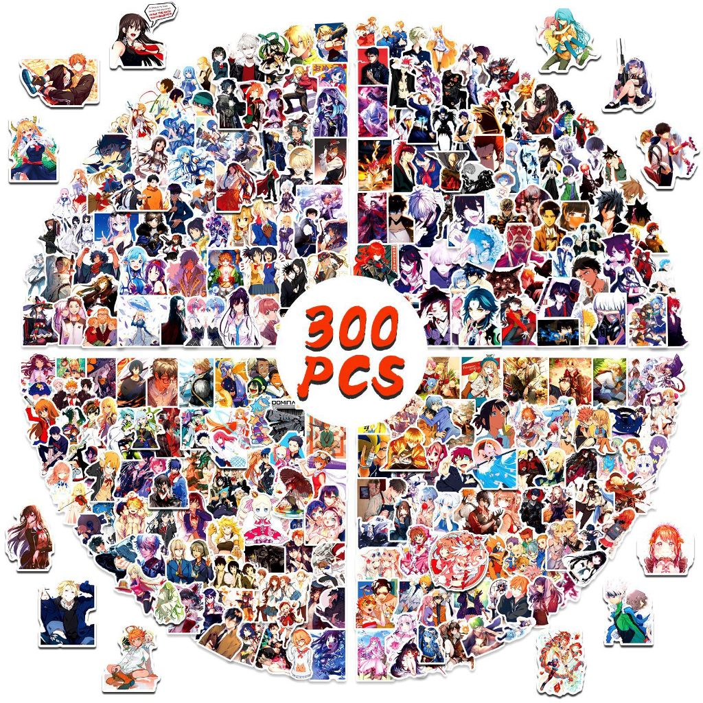 300/200/100/50PCS Hot Anime Mixed Stickers BLEACH Demon Slayer Tokyo ...