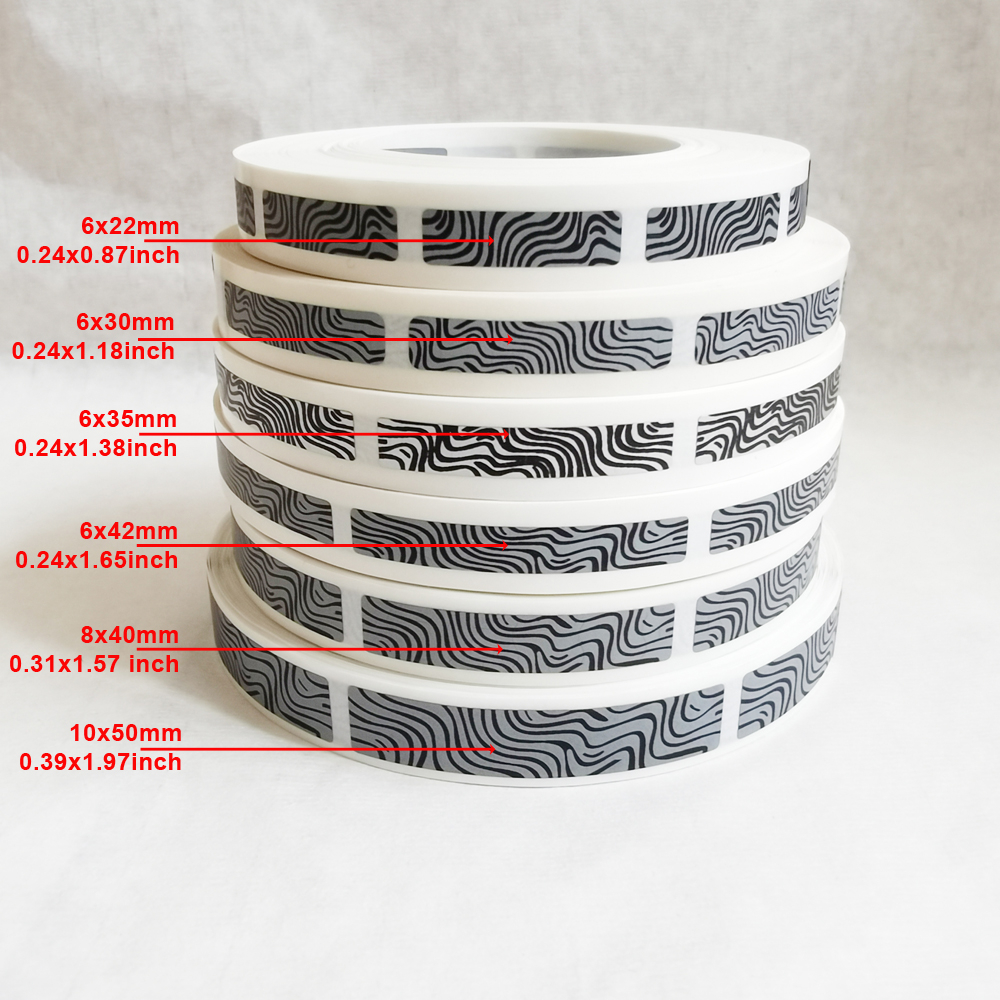 1000pcs/Roll Zebra Pattern Scratching Off Sticker Scratch Film For ...