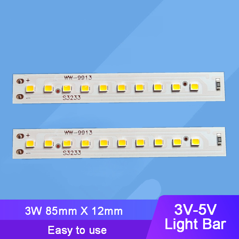 2pcs 85mm 3V - 5V LED Light Bar for Home Decor Outdoor Light | Shopee ...