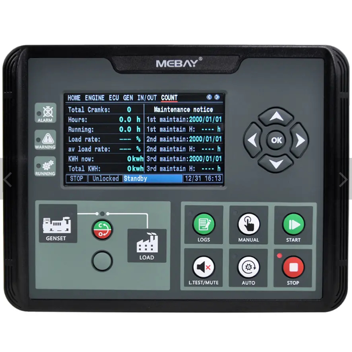 Generator Set Controller Mebay DC70DR MKII Controller Control Module ...