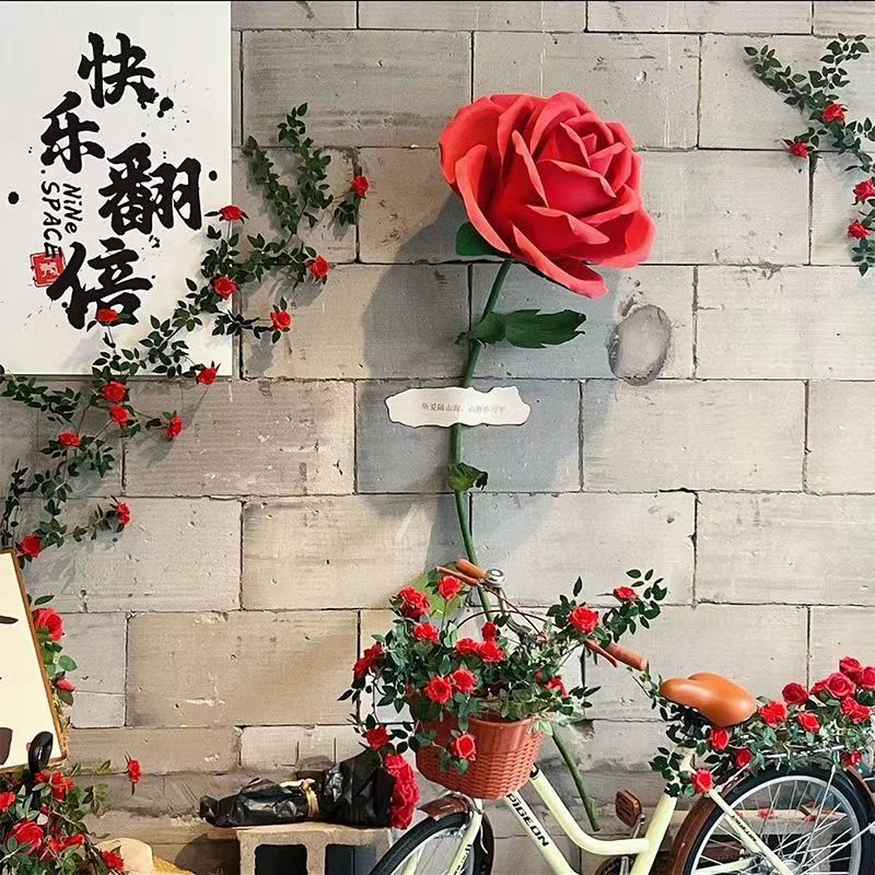 Handmade EVA Rose Flower Artificial EVA Foam Rose Flower Giant Rose ...