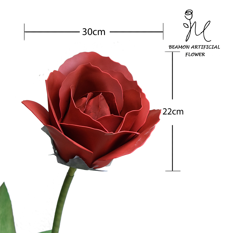 Handmade EVA Rose Flower Artificial EVA Foam Rose Flower Giant Rose ...