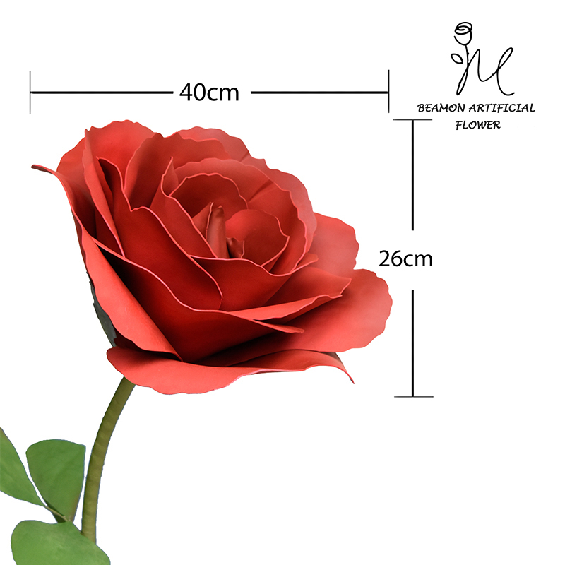 Handmade EVA Rose Flower Artificial EVA Foam Rose Flower Giant Rose ...