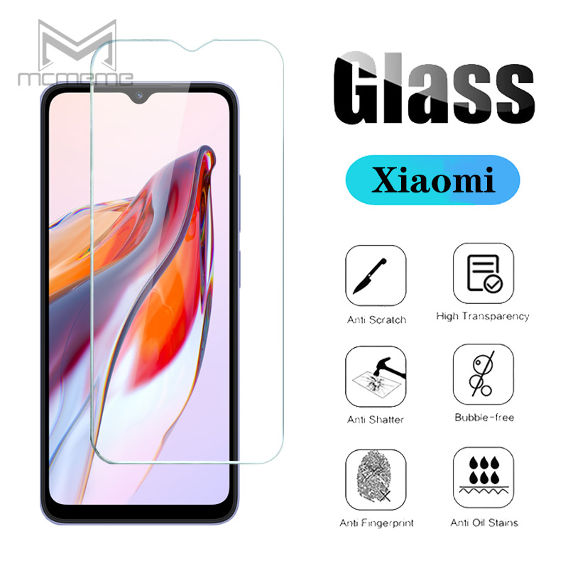 Xiaomi Redmi Note 14 13 13C 14C 12C Note 12 12s A3 A2+ A1 10C 10 10A Transparent Tempered Glass ...