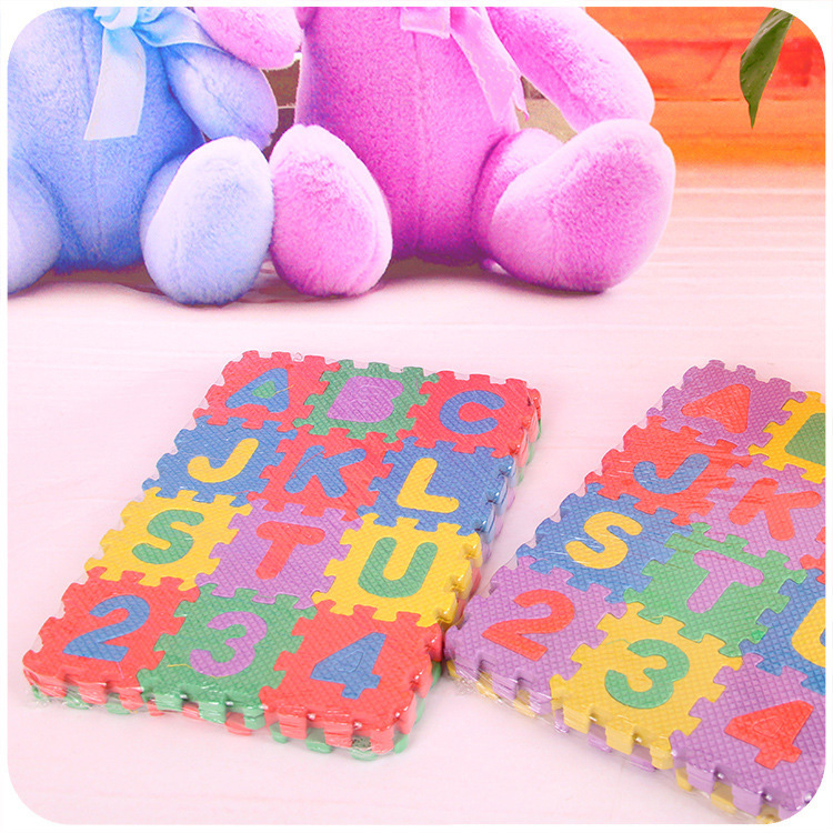 Alphabet Foam Puzzle Alphanumeric Baby Room ABC | Shopee Philippines