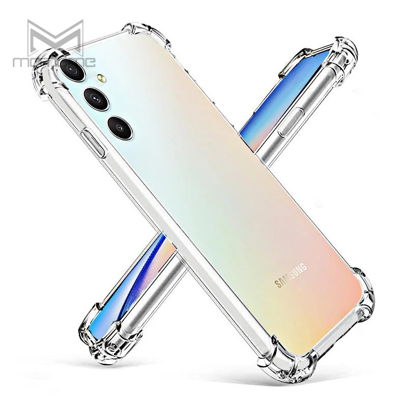 Luxury Shockproof Soft Transparent Case For Samsung Galaxy A07 A17 A56 A36 A26 A06 A16 A55 A05 ...