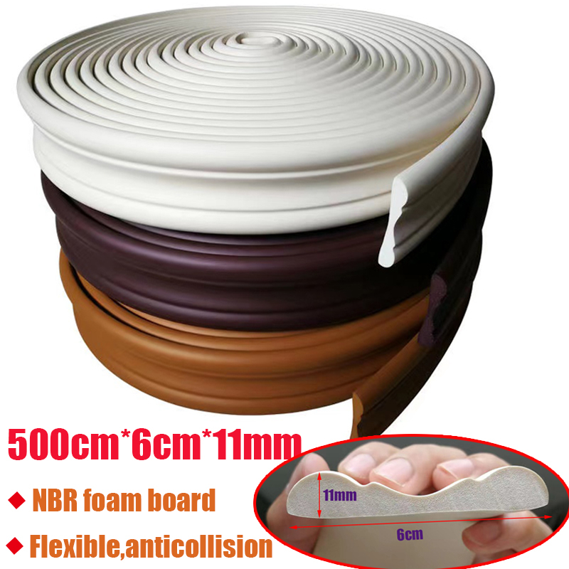 NEW 11MM Thicken Wall Skirting Board Foam Baseboard Wall Sticker For ...