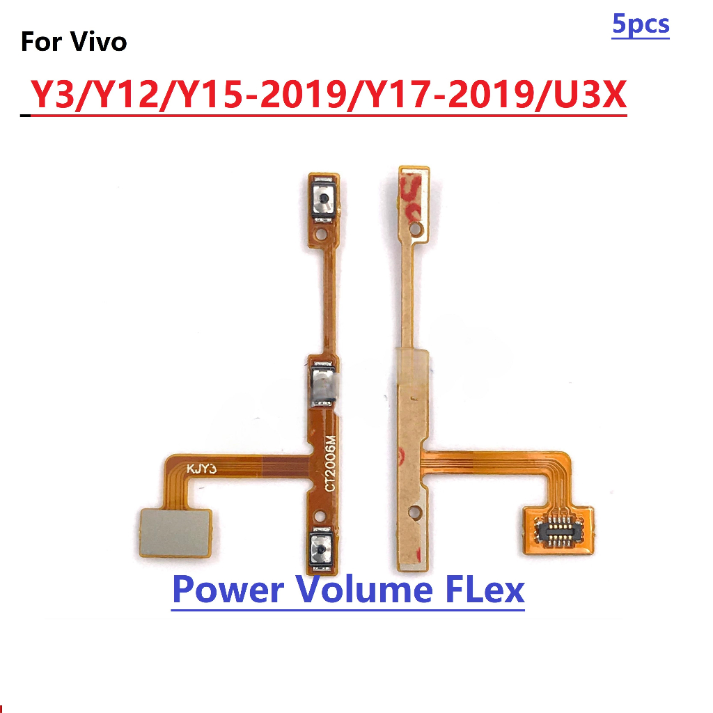 Switch Power ON OFF Key Mute Silent Volume Button Ribbon Flex Cable For ...
