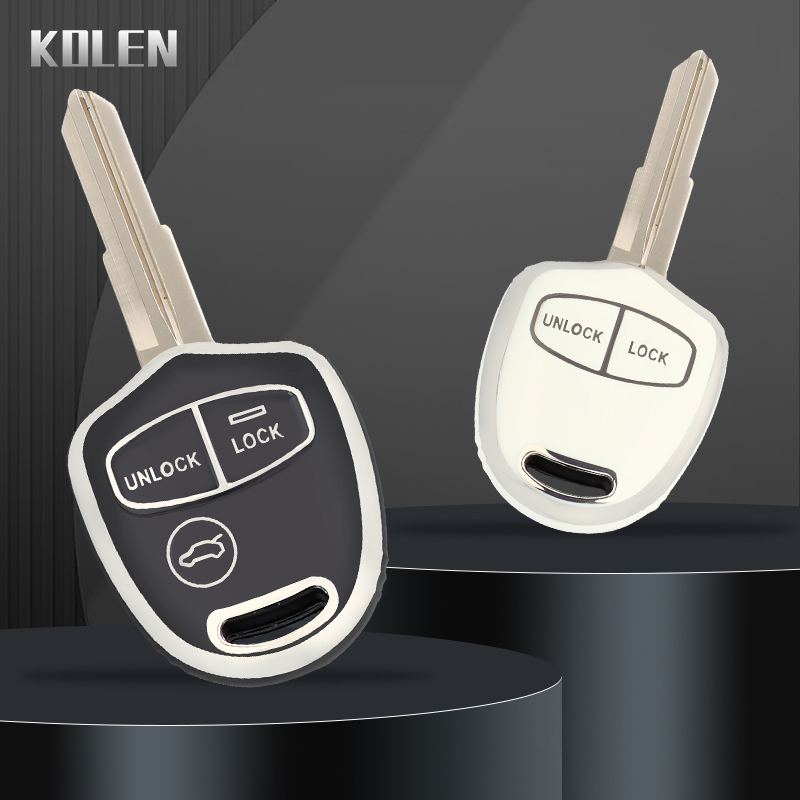 2 3 Buttons TPU Car Key Case Cover Shell For Mitsubishi Evolution ...