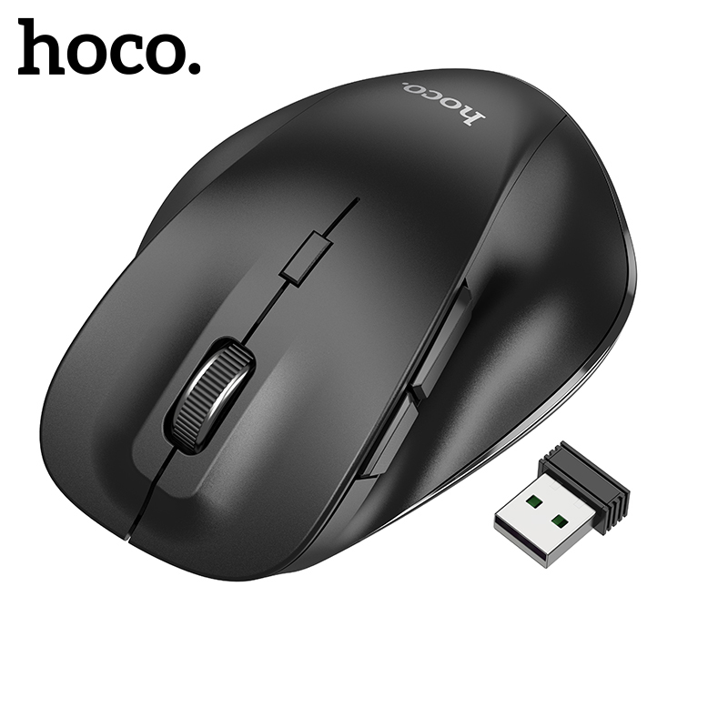 HOCO GM24 Ergonomic Wireless Mouse with Nano Receiver, 5-Level 1600 DPI ...