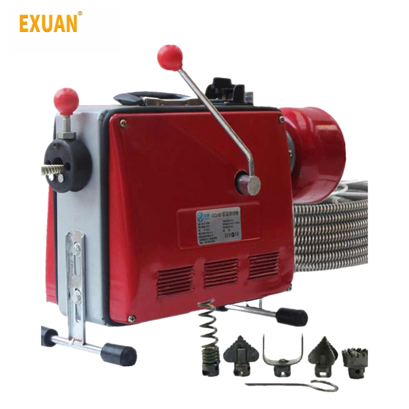 Electric Pipe Dredging Machine Professional Sewer Dredging Tool Fully ...