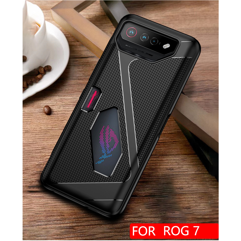 Asus ROG Phone 7 6 5 2 3 Strix Case Casing Gaming Phone Shockproof TPU ...