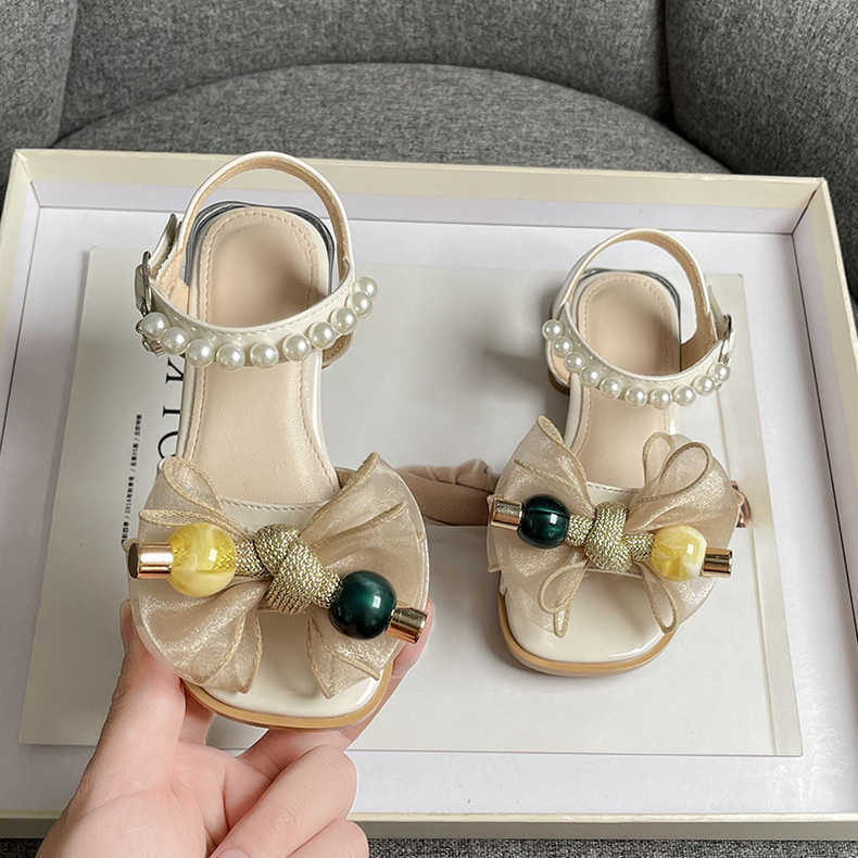 Sandals for kids shoes Girls' princess sandals small baby soft bottom ...