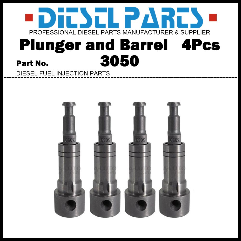 4Pcs Pump Element Plunger and Barrel Assembly 3050 090150-3050 for ...