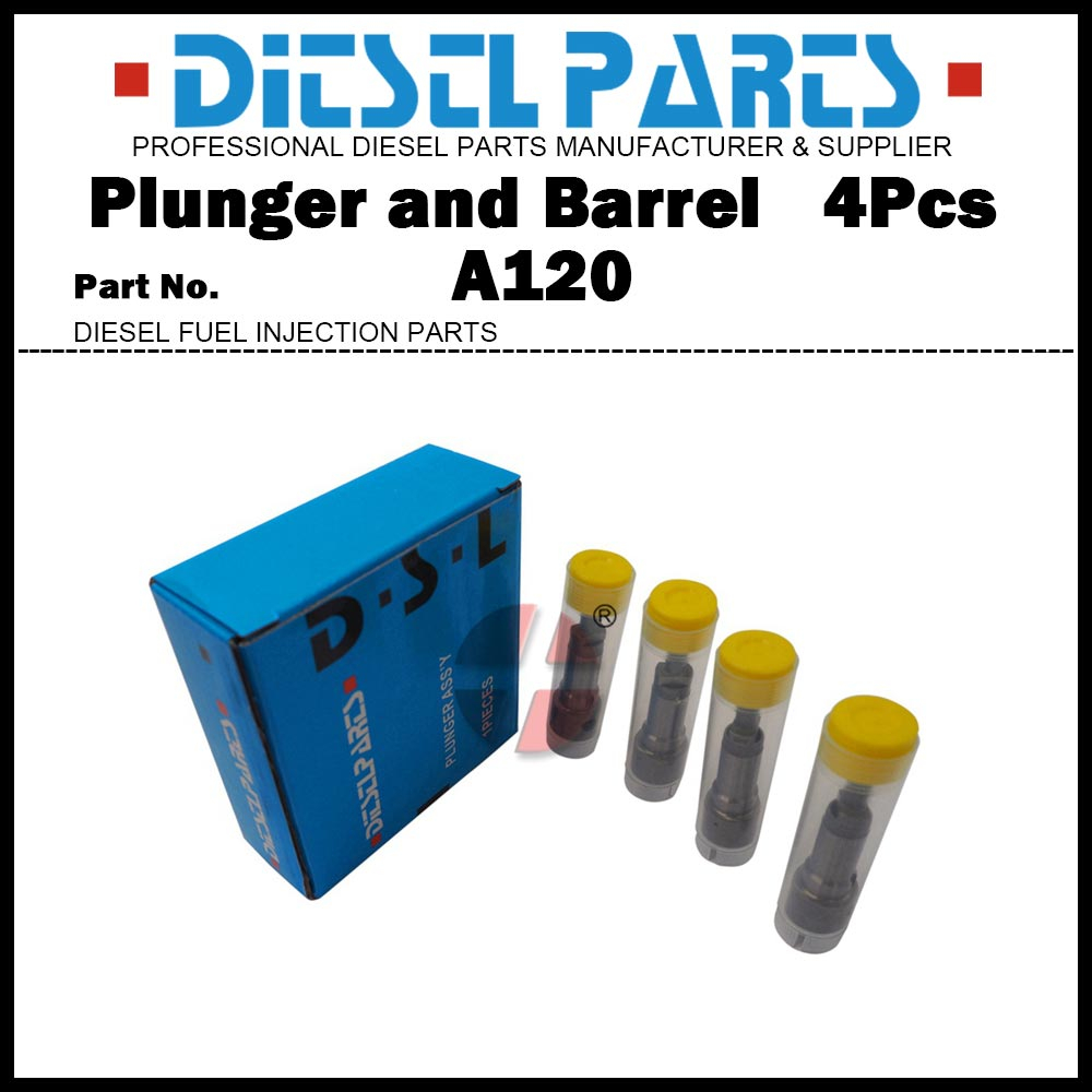 4Pcs Plunger A120 Plunger and Barrel Assembly 131152-0120 9413610040 ...