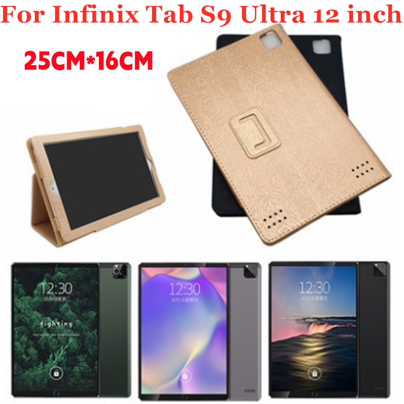 PU Leather Case for Infinix Tab S9 Ultra Android 10 Tablet 12 inch Silk ...