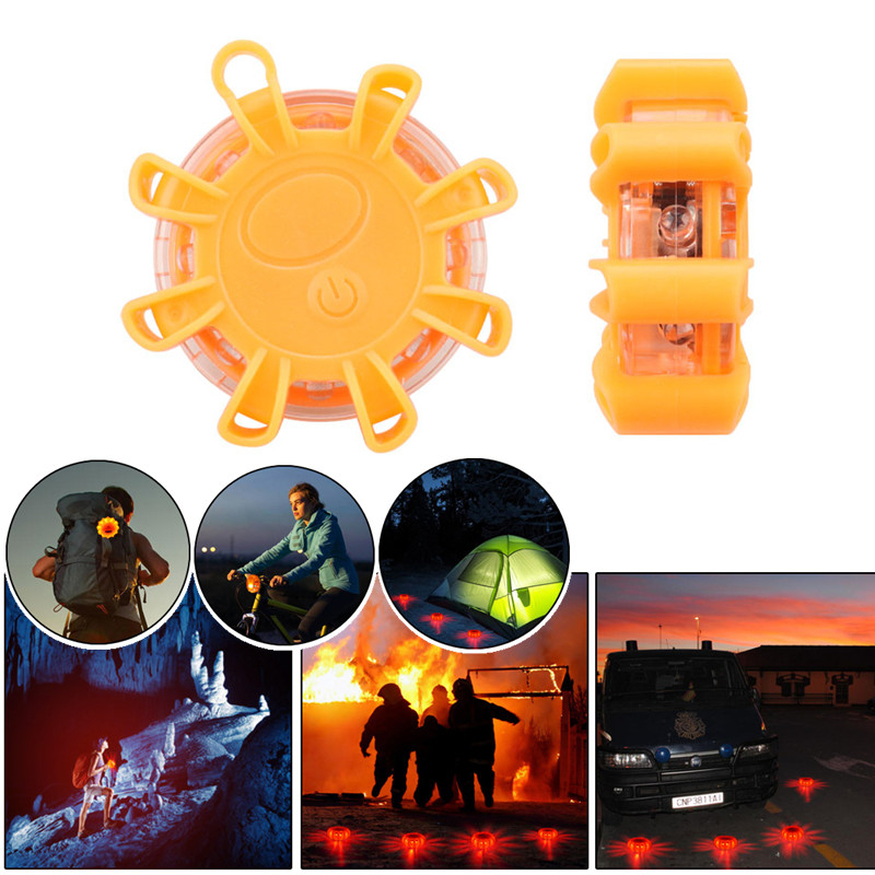 LED Road Flares Emergency Lights Car warning light Roadside Warning ...