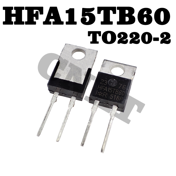10pcs/lot HFA15TB60 TO-220-2 600V 15A 1.5V @ 30A 42ns Quick Recovery ...