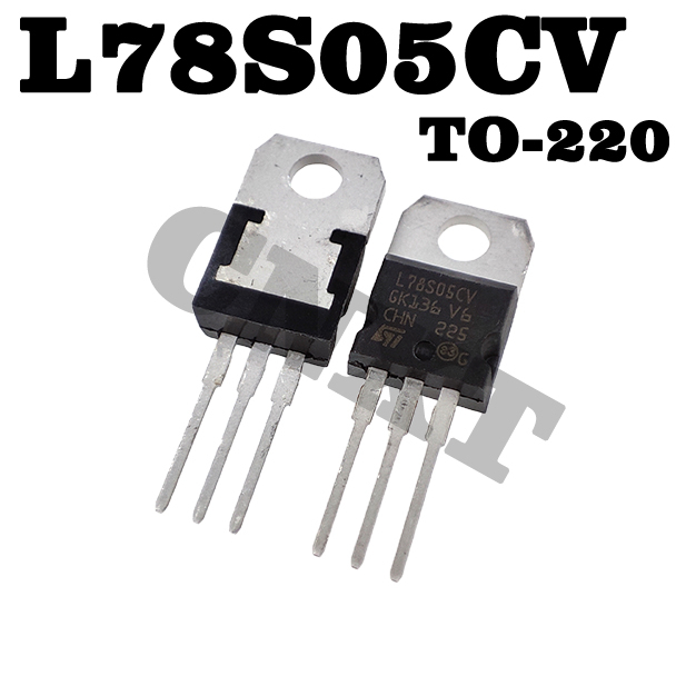 10pcs/lot L78S05CV TO-220 Input 35V Output 5V 2A Linear Voltage ...