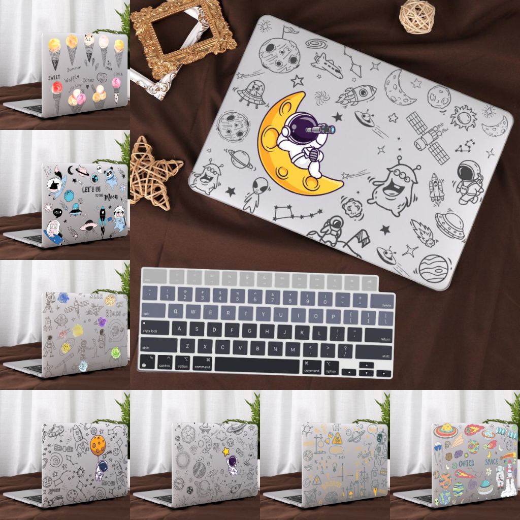 Matte Transparent 3D printing case compatible for MacBook case M5 2025 ...