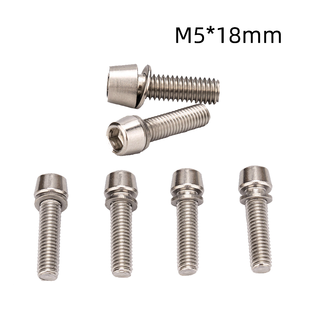 ZTTO Stem Screw M5x18mm M6x18mm Stem Bolt 6PCS For Bicycle MTB Road ...