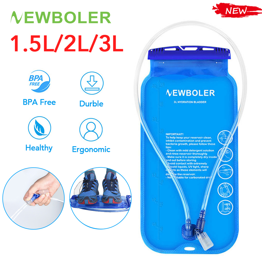 Newboler 1.5L 2L 3L Water Bladder Portable Water Bag TPU BPA-Free ...