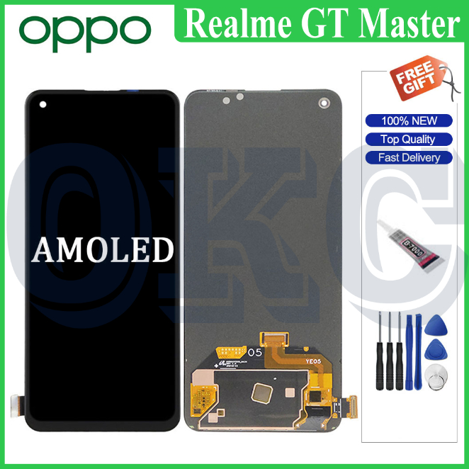 AMOLED LCD Display For OPPO Realme GT Master edition LCD Display Touch ...