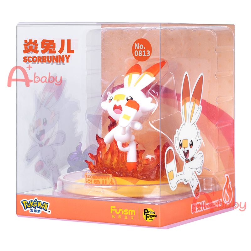 [A+baby] Pokemon Figure (Gengar/Sylveon/Pikachu/Scorbunny) Toy Birthday ...