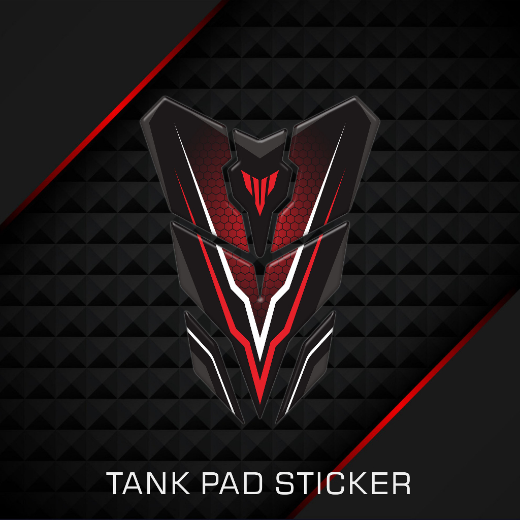 3D Carbon Fiber Motorcycle Fuel Tank Pad Cover Protector For MT01 MT03 ...