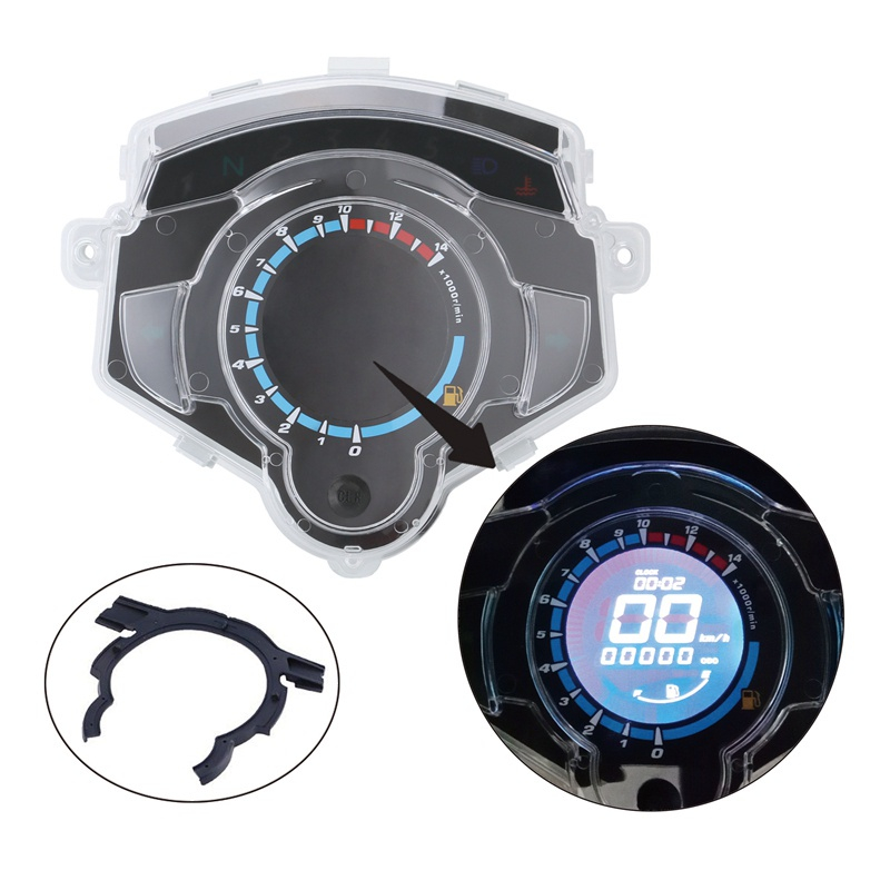 For Yamaha LC135 V2 V3 V4 V5 V6 EX5 Digital Meter Motorcycle 7 Warna ...