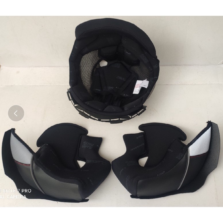 Ls2 FF800 Helmet Lining Ls2 Storm II Inner Cotton Helmet Accessories ...