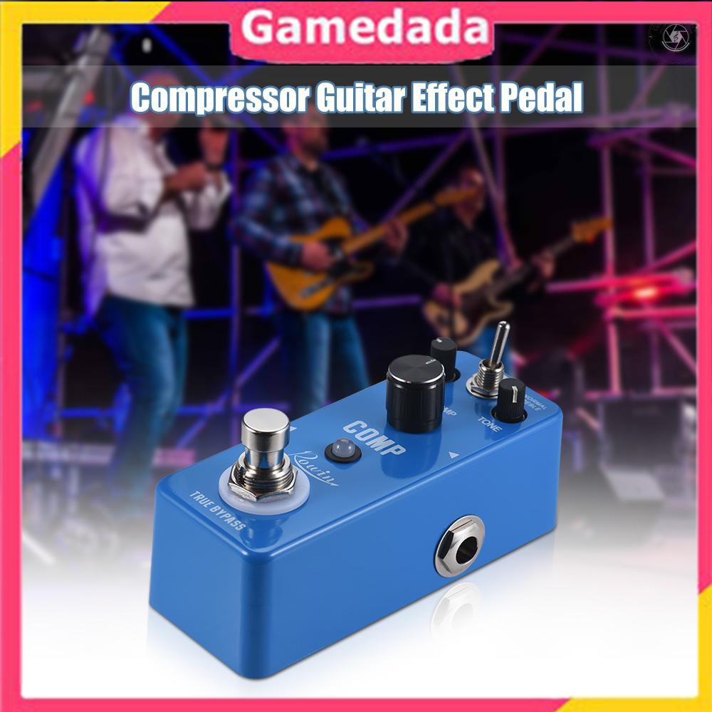 Rowin COMP Compressor Compress Guitar Effect Pedal Aluminum Alloy Shell ...