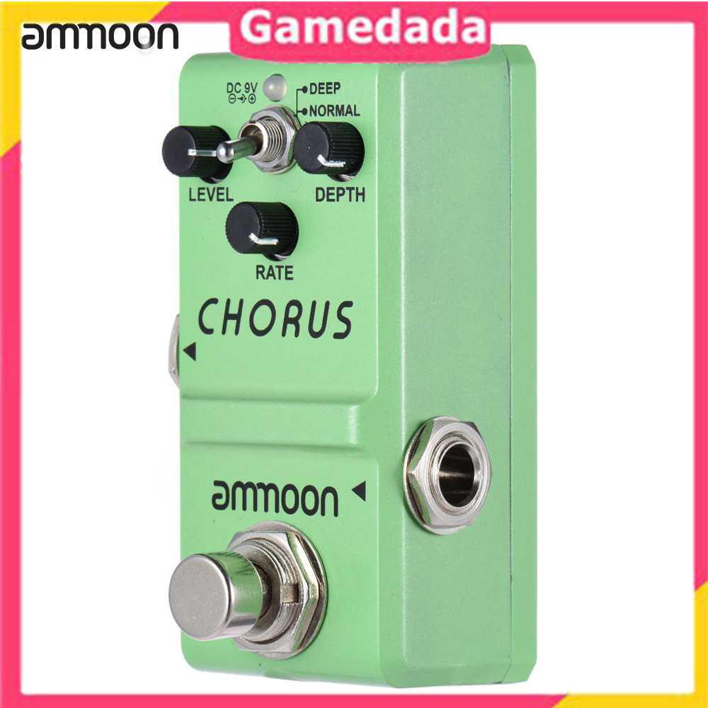 ammoon Nano Series Guitar Effect Pedal Analog Chorus True Bypass ...