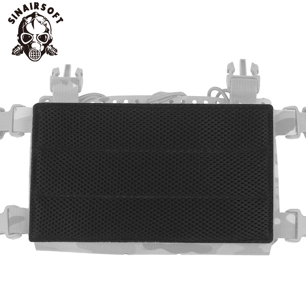 SINAIRSOFT D3CRM Chest Pad Magic Sticker Adhesive Structure Breathable ...