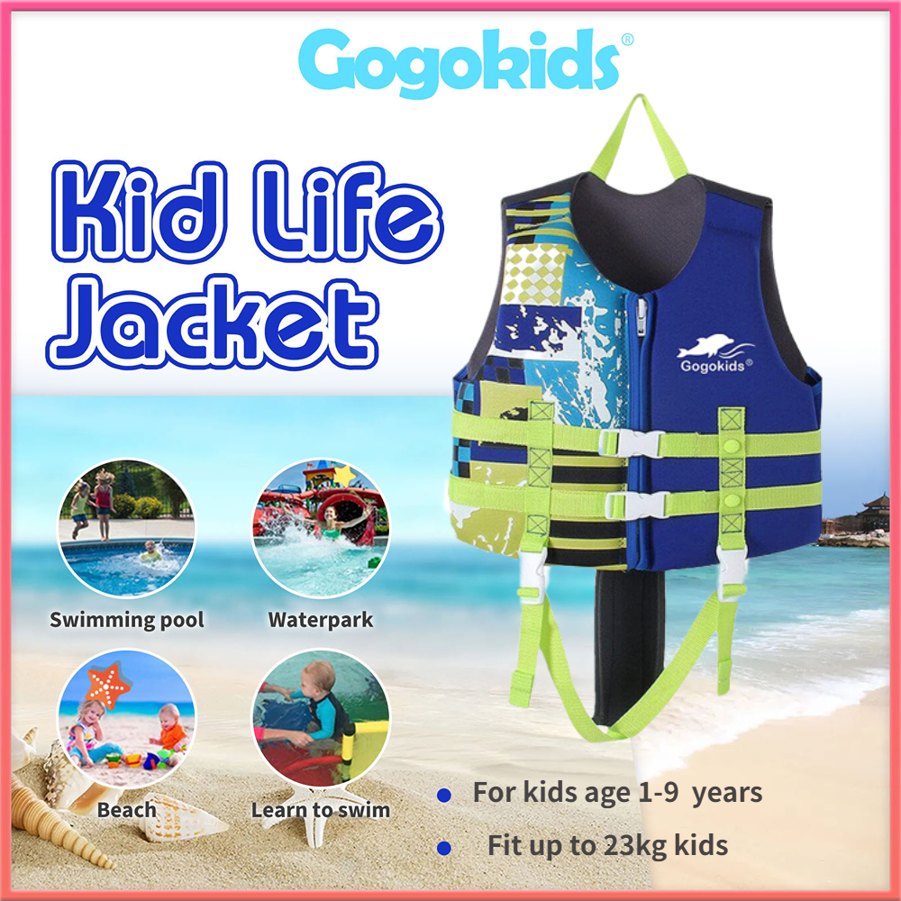 COD Gogokids 1-9 Years Kids Float Vest Swimming Boating Beach ...