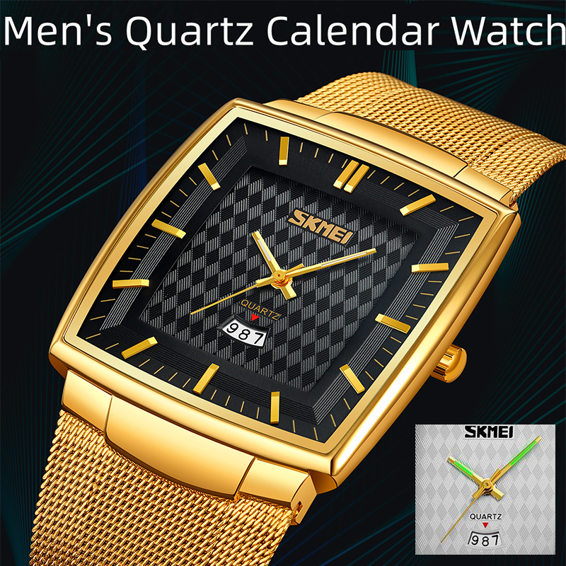 Skmei Original Brand Men’s Bracelet Analog Watch Luxury Stainless Steel ...