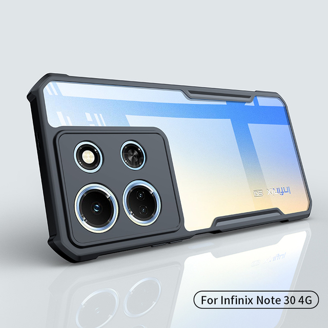 Shockproof Clear Case Infinix Note 30 Pro 30i VIP 12 G96 12 2023 8 10 11 40 50 Pro Plus 50X 50S ...